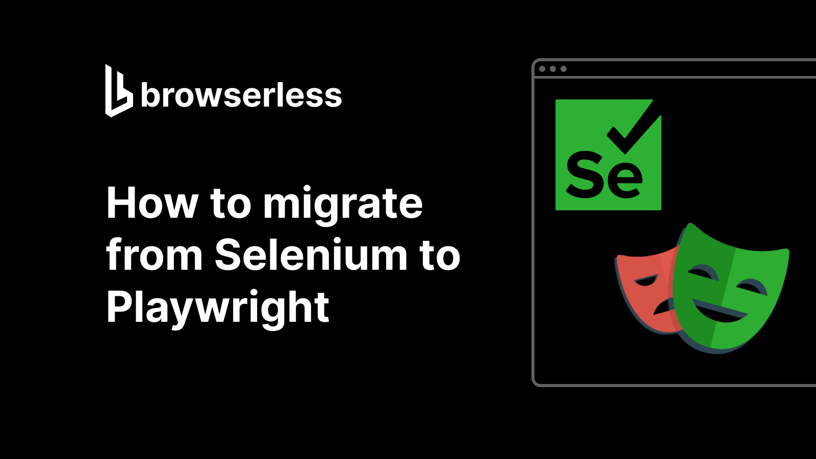 Migrating from Selenium to Playwright Migrating from Selenium to Playwright